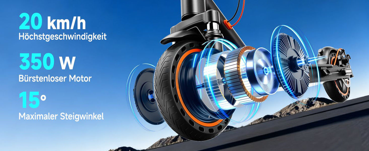 TODIMART T6（ABE）Electric Scooter - Dual Spring Shock w/Turn Signals