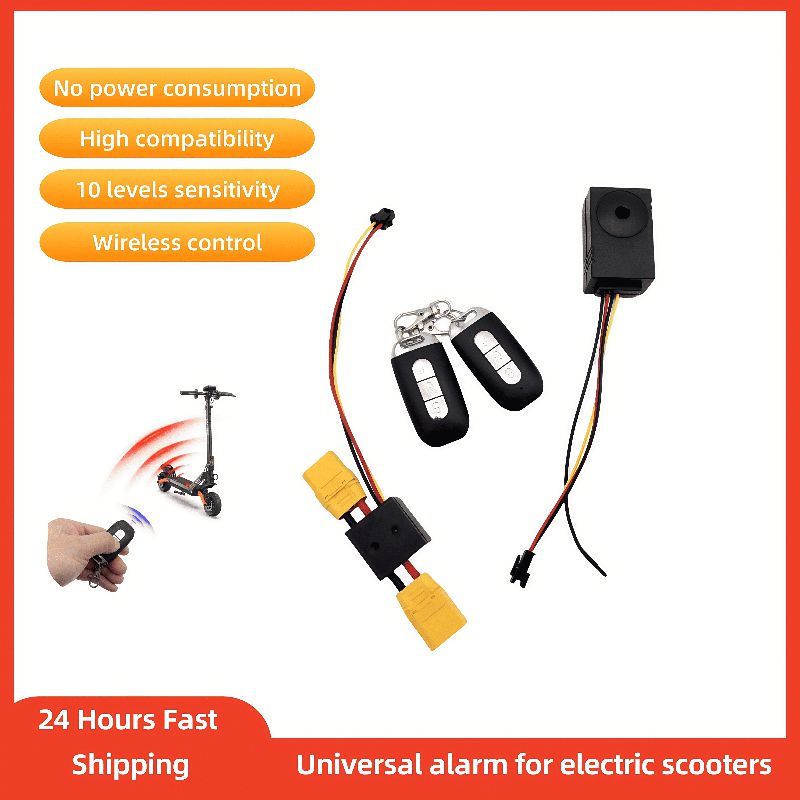 Universal Hidden Anti-Theft Alarm for E-Scooters & E-Bikes – TODIMART