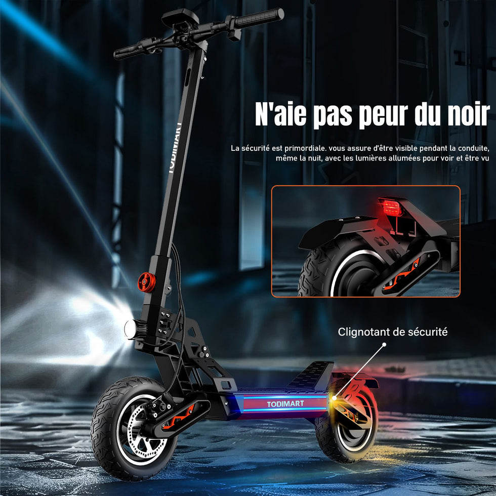 TODIMART S13 Dual Motor Electric Scooter